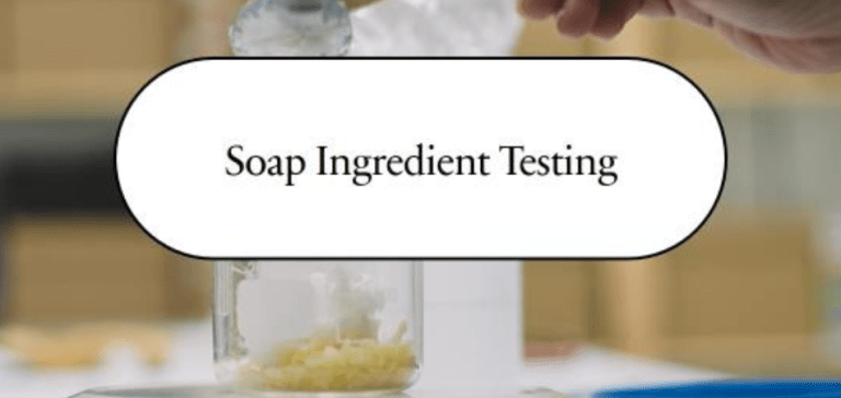 Laboratory Tests for Soap Composition for Ingredient Analysis